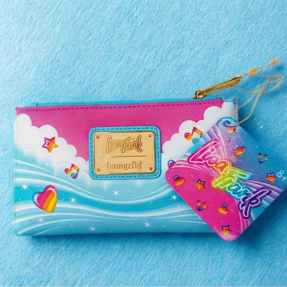 Lisa Frank | Bags | Lisa Frank Markie Reflection Loungefly Wallet ...